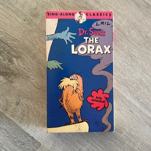 Dr Seuss Other Dr Seuss The Lorax Sing Along Classics 994 Cbs Vhs